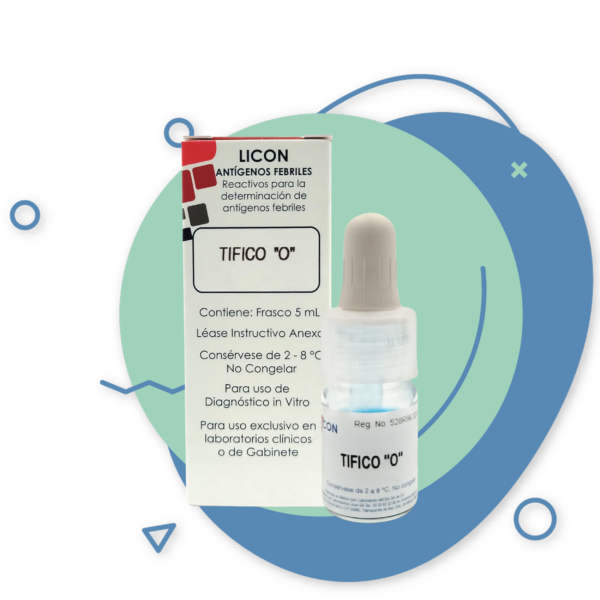 TIFICO O ANTIGENOS FEBRILES FCO. 5 ML MARCA LICON – CONTED